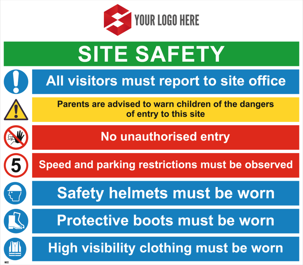 800MM X 700MM Multi Purpose Sign - Safety Signs UK Ltd