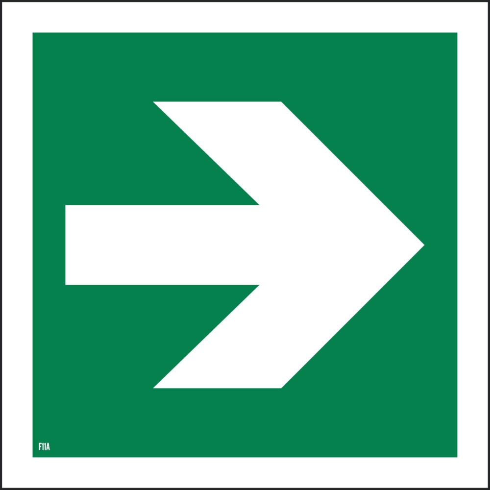 150MM X 150MM Arrow - Safety Signs UK Ltd