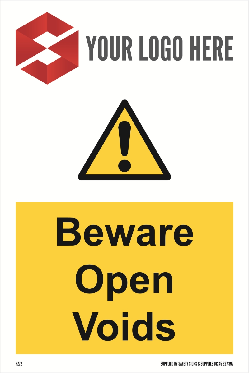 200MM X 300MM Beware Open Void - Safety Signs UK Ltd