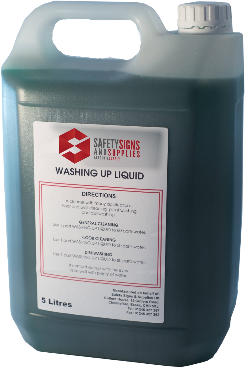 5 Litre Detergent - Safety Signs UK Ltd